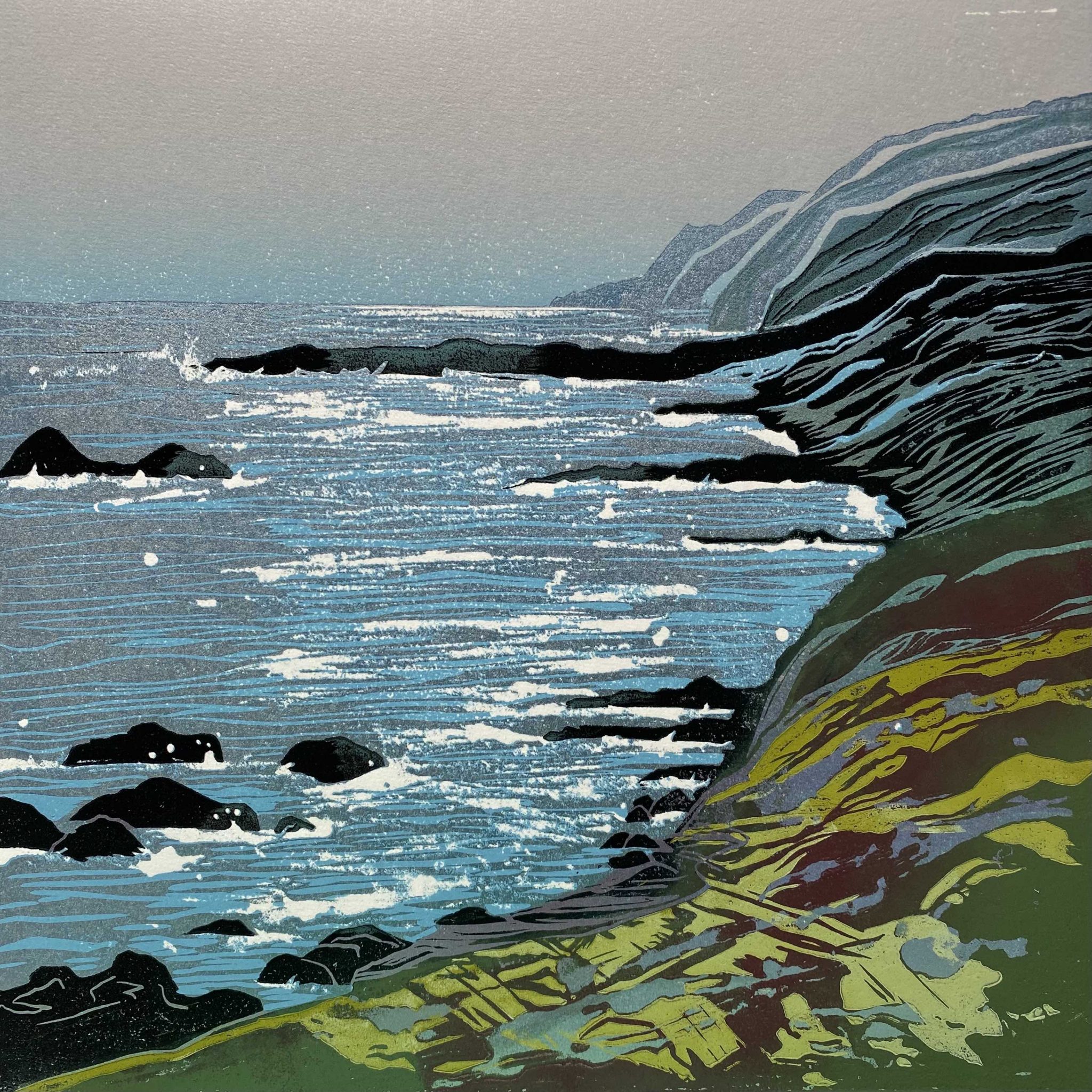 Social Isolation II - Aylsa Williams - Artist and Printmaker