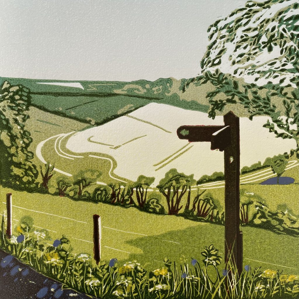 Social Isolation II - Aylsa Williams - Artist and Printmaker